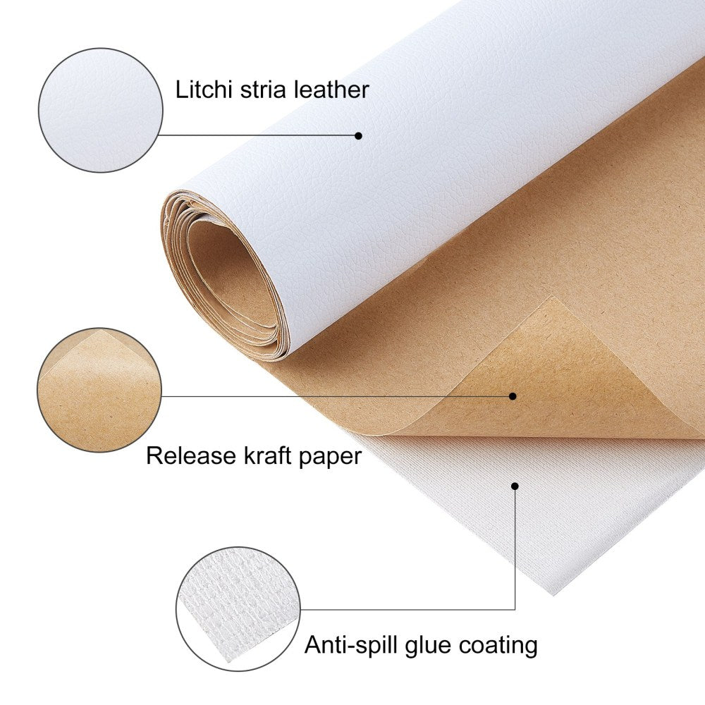 PVC Imitation Leather Sheets - Self Adhesive - 35x20cm – Beadazzle Bead ...