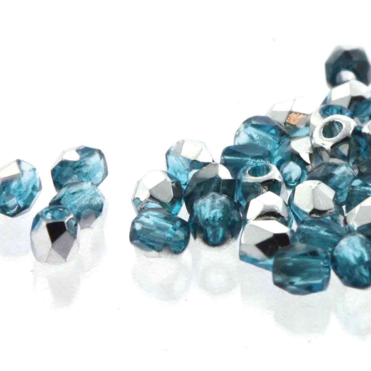 True 2 Fire Polish Czech Glass Beads - Aqua Labrador 27001 – Beadazzle ...