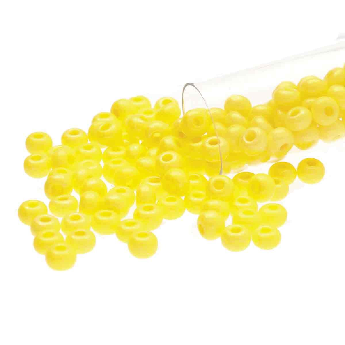 Preciosa Czech Seed Beads 6/0 RD - Terra Intensive Yellow 16386 ...