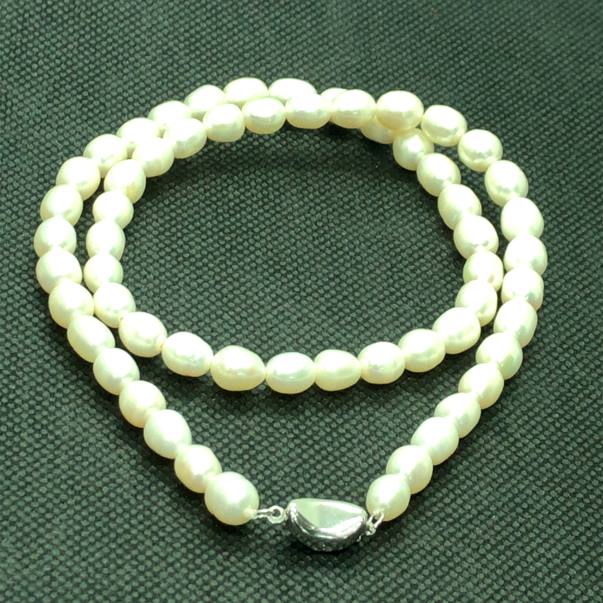 Natural Genuine Freshwater 7mm Potato Pearls Necklace - 50cm ...