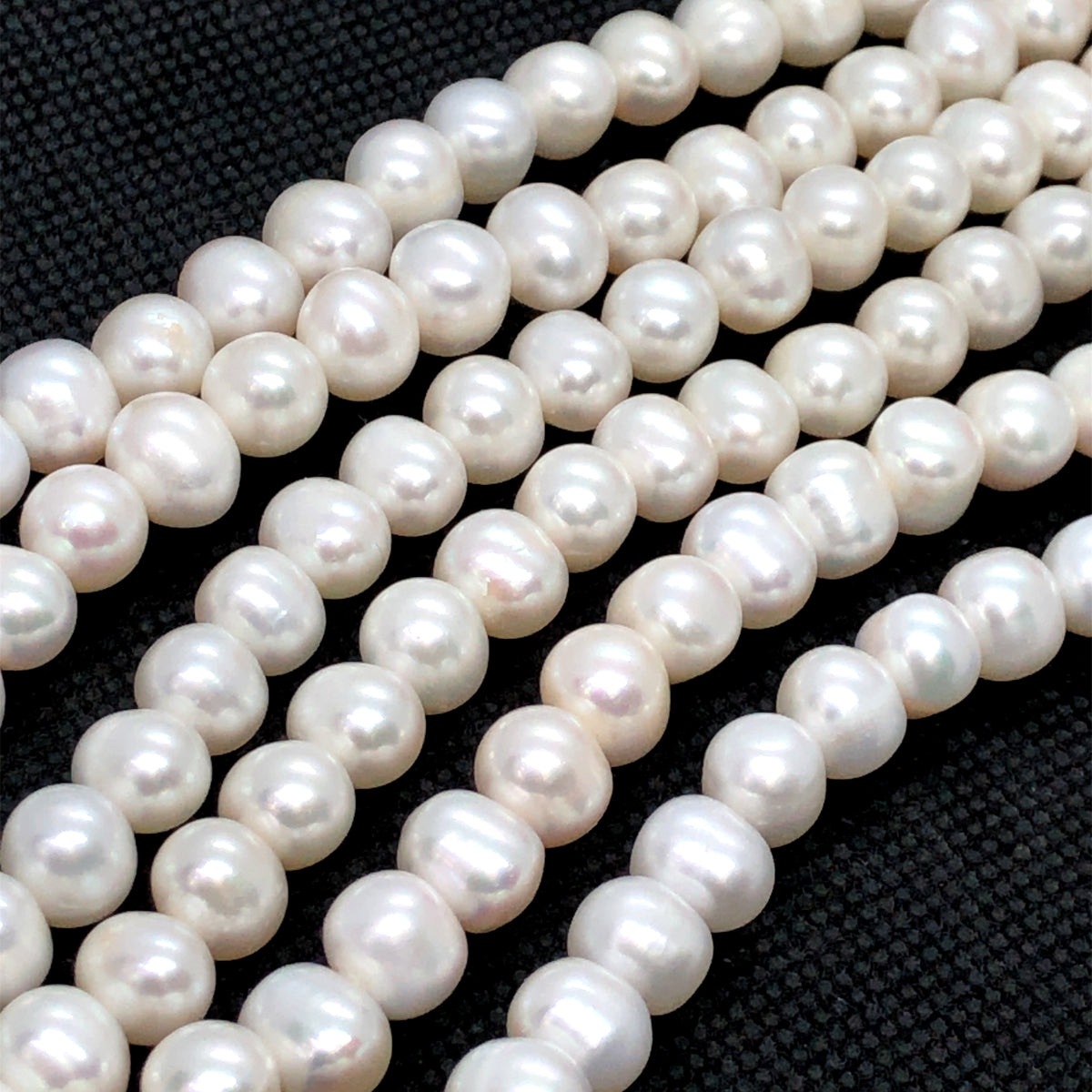 High Quality Natural Genuine Freshwater Potato Pearl Strand - Sideway ...
