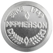 EMBOSSED FLAT PLATE ALUMINIUM 64mm CONES McPHERSON PATTERN Bulk 25pcs ...