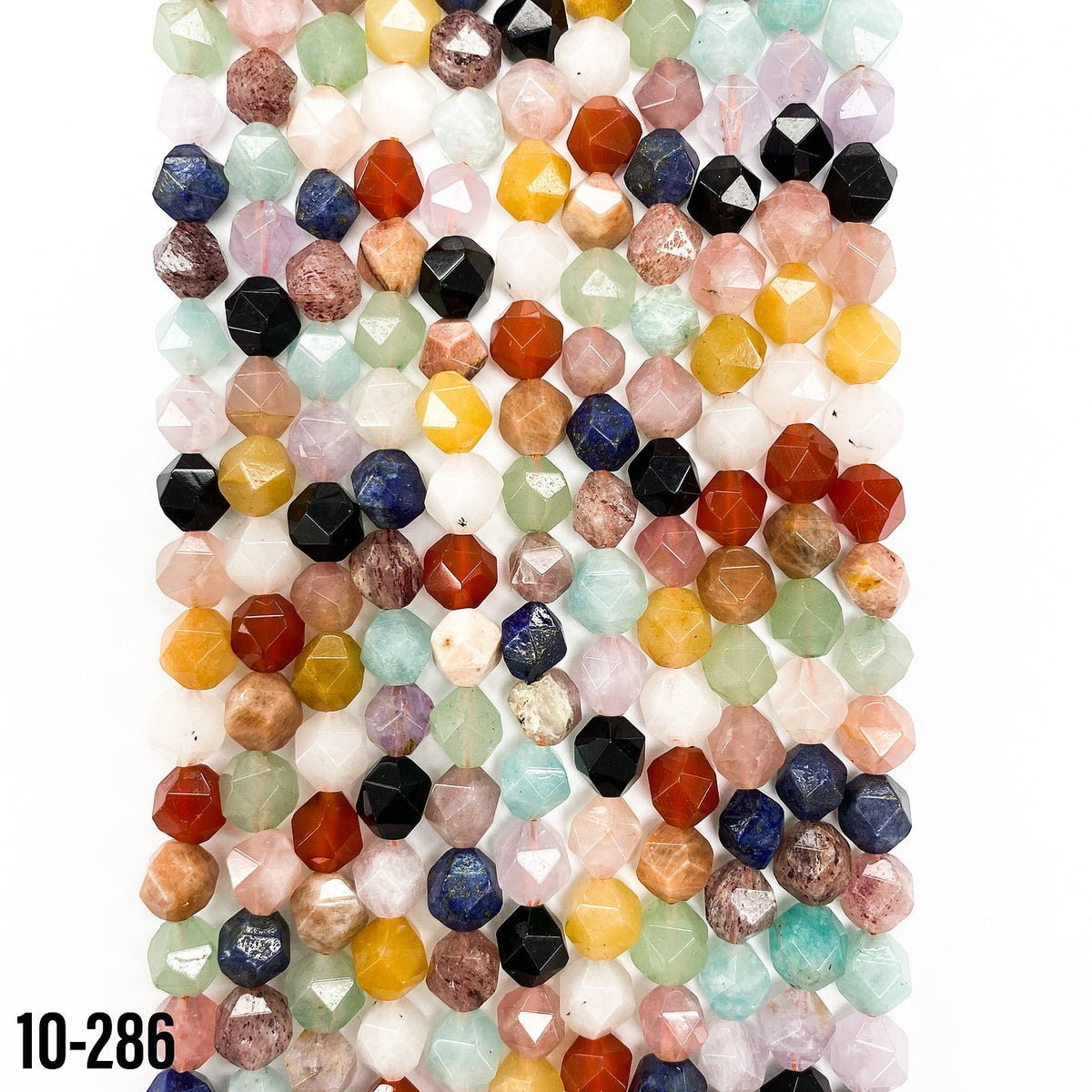 Mixed Natural Gemstone Beads Geocut #10-286 – Beadazzle Bead Outlet