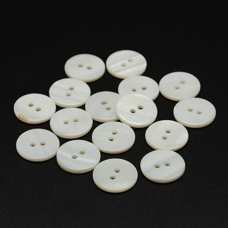 Mother of Pearl Freshwater Shell Buttons – Beadazzle Bead Outlet