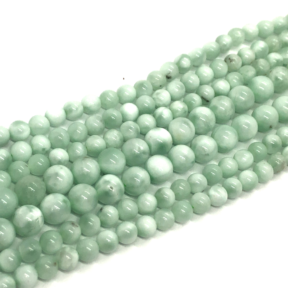 Green Angelite Natural Bead Strand #10-95G – Beadazzle Bead Outlet